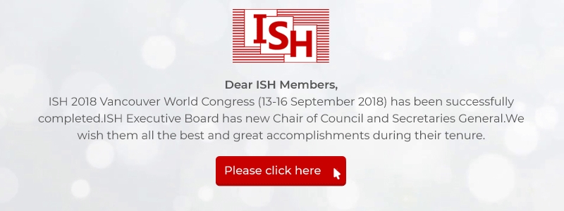 International Society of Hematology - ishworld.org